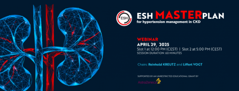 ESH MASTERplan for Hypertension Management in CKD – webinars | European ...